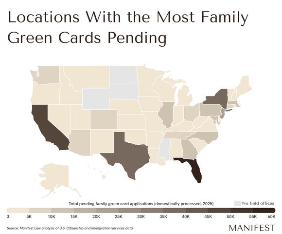 Illinois Has 12,580 Pending Family Green Card Cases Amid USCIS Shift ...