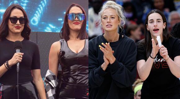 WWE’s Nikki And Brie Bella Issue Challenge To Fever Teammates Caitlin ...