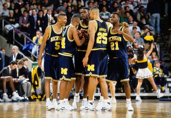 Fab 5 Reunion Broadcast Announced for Michigan’s Final Four Game vs ...
