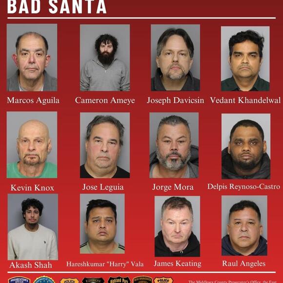 'Operation Bad Santa': 12 Child Predators Arrested In NJ Holiday Bust ...