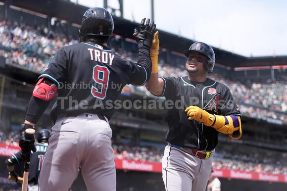 Marte's 4-hit day helps Kelly win 4th straight start as D-backs beat ...