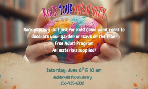 Jacksonville Public Library to Host “Rock Your Creativity” Adult Rock ...