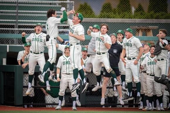 Ohio University baseball earns Battle of Bricks win with 12-11 comeback ...