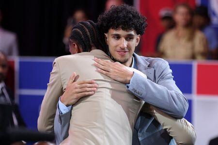 NBA-French players selected with first and second picks at NBA draft