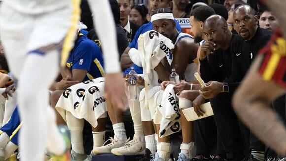 Warriors’ Stephen Curry, Jimmy Butler were clowning hard on bench ...