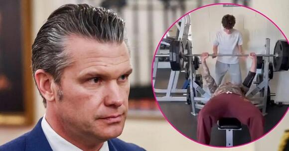 Pete Hegseth Faces Backlash Over Viral Gym Video With Son Gunner ...