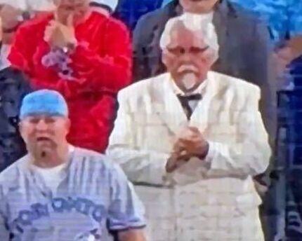 Colonel Sanders sighting at Blue Jays vs. Dodgers goes viral during ...