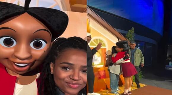 Kyla Pratt visits Disneyland to celebrate Penny Proud’s official debut ...