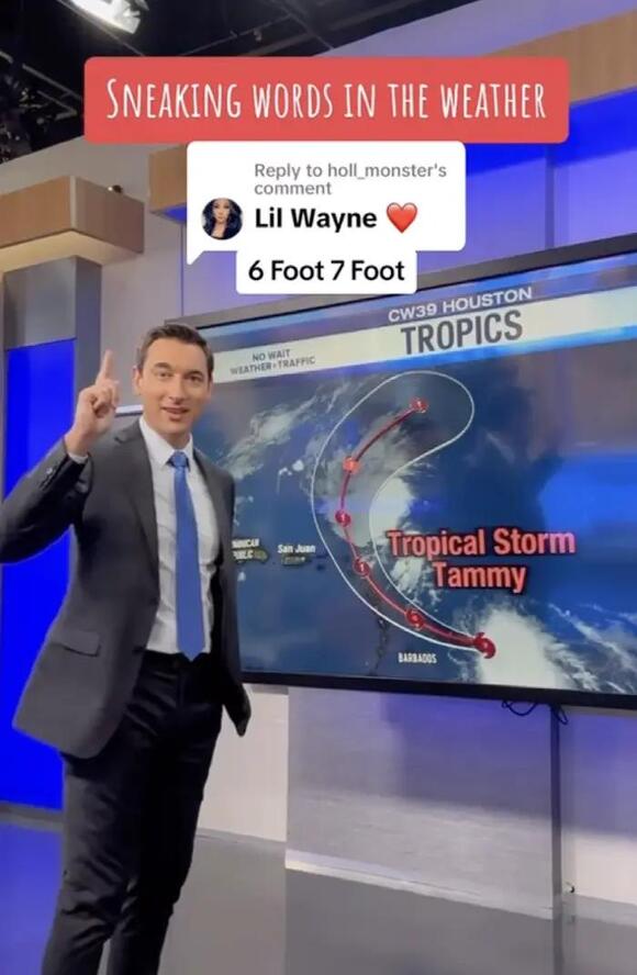 This Meteorologist Is Going Viral For Sneaking Songs Into His Weather ...