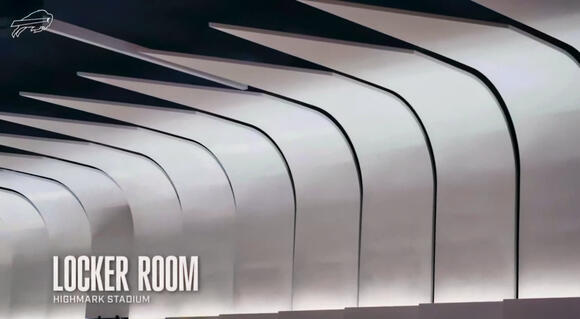 Buffalo Bills’ “Futuristic” Locker Rooms Unveiled In Never-Before-Scene ...