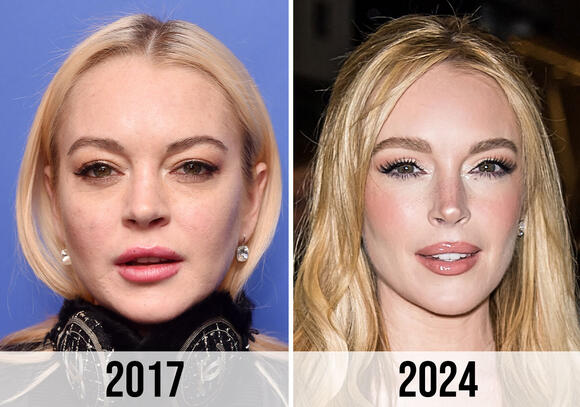 Lindsay Lohan Poses For New Photoshoot In An Oversized Power Suit As ...
