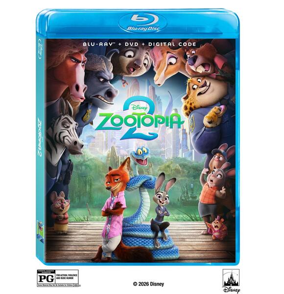 Zootopia 2 Digital, 4K, Blu-ray, & DVD Release Dates Set for Disney ...