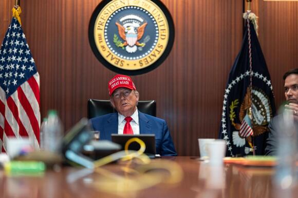 Dramatic Pics Show Trump And His Team In Situation Room For Iran Strike — And Key Person Isn T