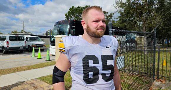 Logan Jones reflects on All American and position group honors - NewsBreak