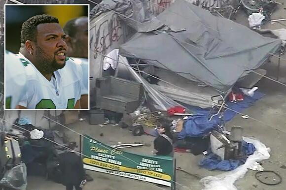 Ex-NFL player killed at LA homeless camp had been living on streets ...