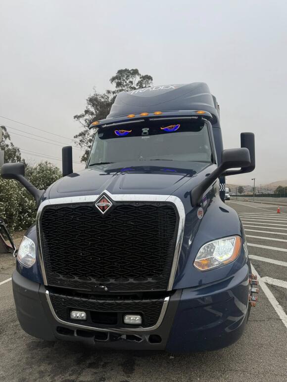 CHP reminds truckers that those ‘angry eyes’ LED windshield lights aren ...