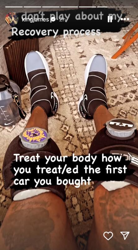 LeBron James Sends A Message On His Offseason Recovery Process