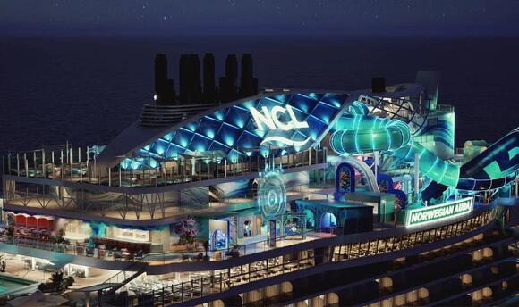 Norwegian Aura Hits the Water as NCL’s Biggest Ship Ever Floats Out ...