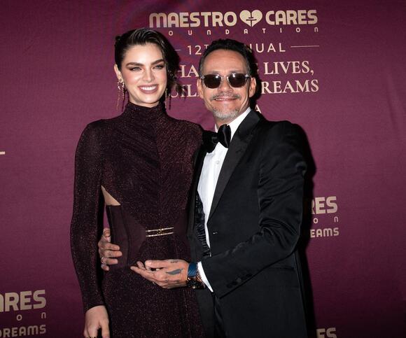 Marc Anthony, 57, Expecting Baby No. 8 as Wife Nadia Ferreira, 26 ...