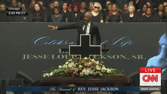 ‘Greed and Bigotry!’ Obama Goes OFF on Trump at Jesse Jackson’s Funeral ...