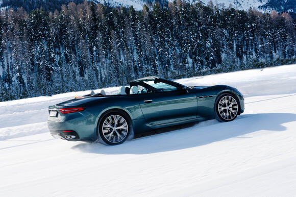 Maserati GranCabrio sets a new standard with base model reveal on ice ...