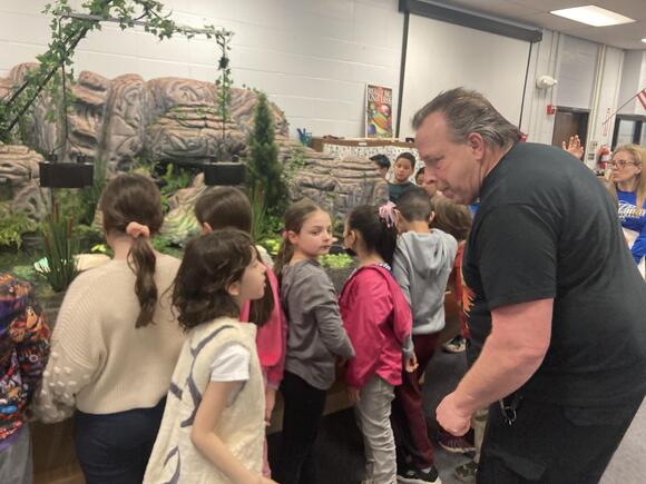 Custodian builds turtle habitat for STEM program at the Buchanan ...