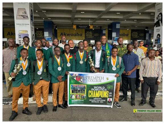 Ghanaian high school students win prestigious World Robotics ...