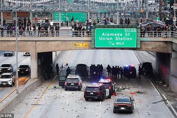 Woke Hollywood stars unite to back LA anti-ICE protests amid Trump's ...