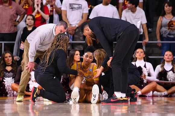 USC Star JuJu Watkins Suffers Season-Ending Torn ACL During March Madness, Social Media Reacts ...