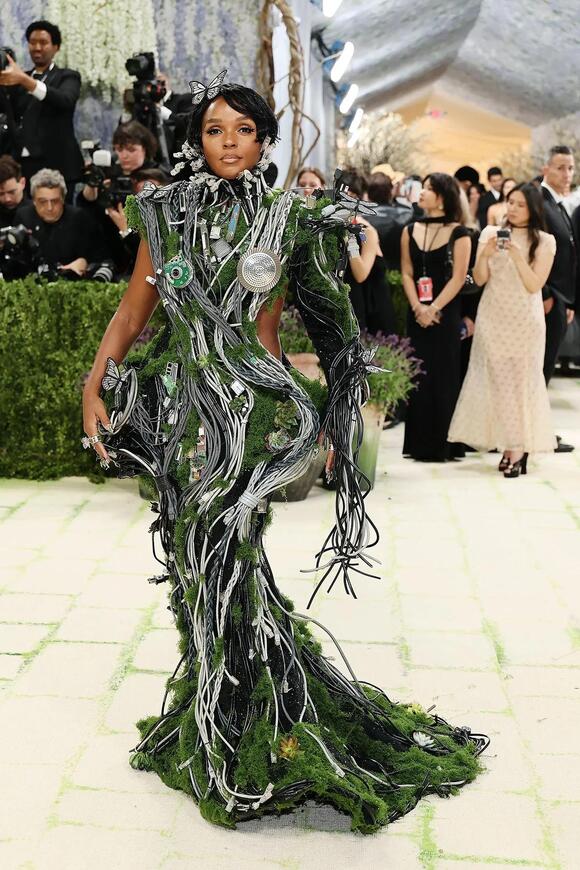 Janelle Monáe Wore Christian Siriano To The 2026 Met Gala - NewsBreak