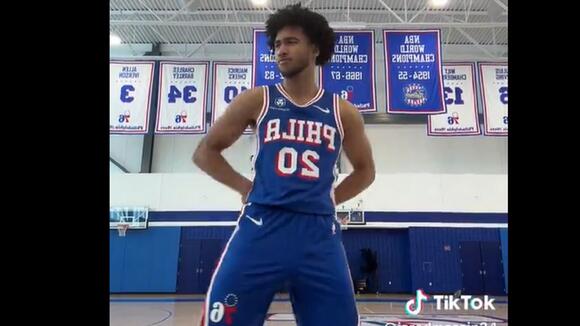 Jared McCain releases his first video after being drafted by 76ers ...