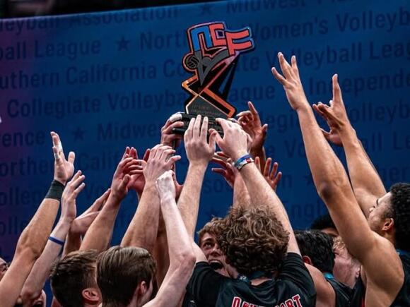 Davenport University men's volleyball team wins first national title ...