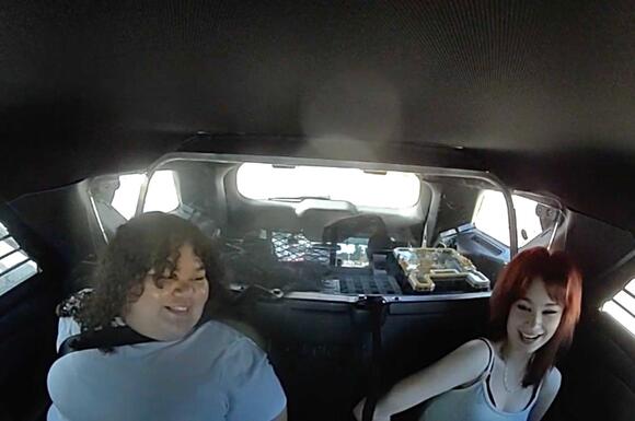 Teens charged in alleged murder plot seen laughing in patrol vehicle ...