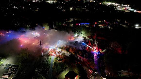 Hudson Valley 5-Alarm Fire Destroys Historic Abandoned Factory - NewsBreak