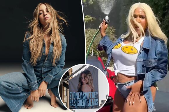 Lizzo name-drops Sydney Sweeney in new song over American Eagle jean ...