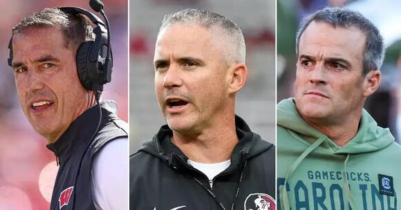 ESPN reveals five college football coaches on the hot seat in 2026 ...
