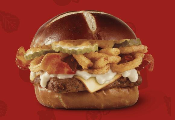 The MVP is Back: Wendy's Revives Iconic Pretzel Bacon Pub Burger After ...