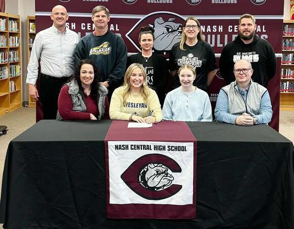 NC's Baggett makes childhood dream come true, signs with Wesleyan