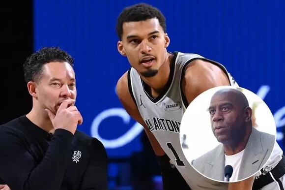 “Like Pat Riley Used To”: Magic Johnson Tells Spurs Hc to Stop Making ...