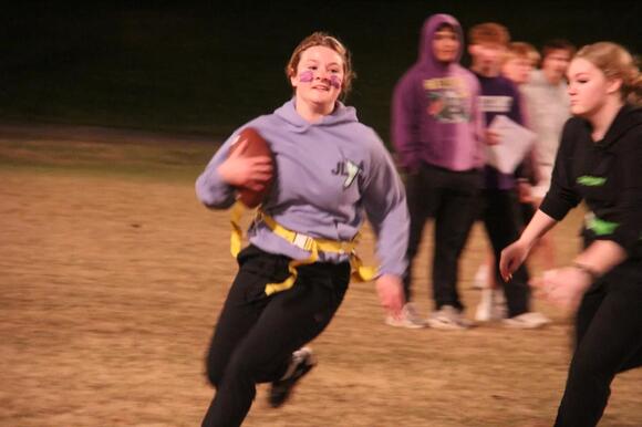 HHS Powderpuff Football game goes to OT - NewsBreak