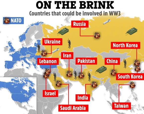 Which countries could be involved in WW3? - NewsBreak