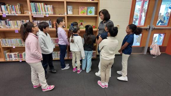 Carmen Avila Elementary Launches 'Mr. Wiggles' Library Display - NewsBreak