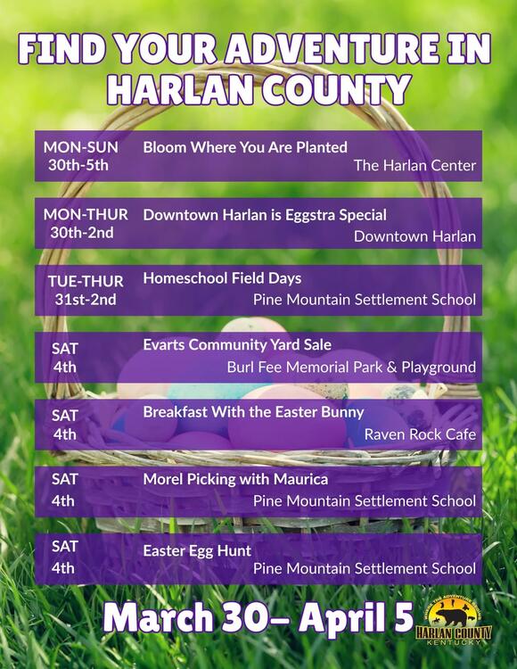 Easter Events and Activities Across Harlan County - NewsBreak