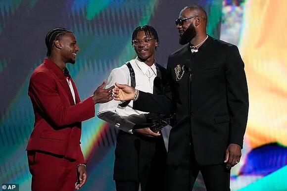 LeBron James' son Bryce takes Diddy's daughter to homecoming dance as ...