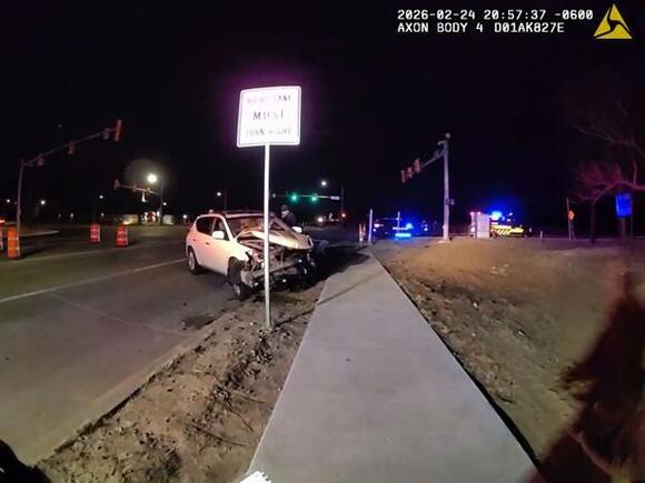 Man arrested after police say he crashed into another vehicle and ran ...