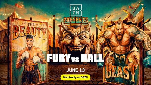 Tommy Fury vs. Eddie Hall: ‘The Beauty vs The Beast’- Live Stream ...