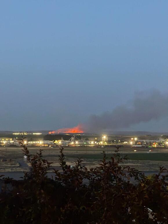 Update: Fire burning near Juniper Dunes Wilderness in Franklin County ...