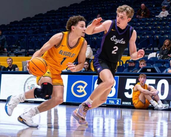 RIVALS SPLIT ON HARDCOURT: Renta’s stepback gives UW-EC men win - NewsBreak