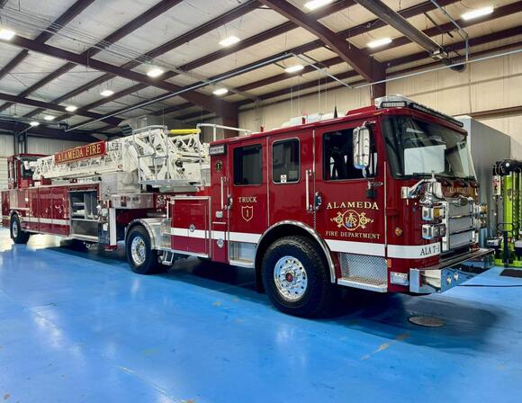 AFD Wins Fire Truck Faceoff, $1,500 Donation to Food Bank - NewsBreak