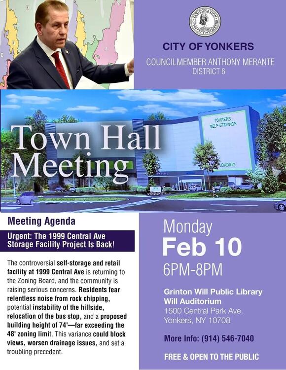 Councilmember Merante to host Town Hall to Hear Concerns about Central ...